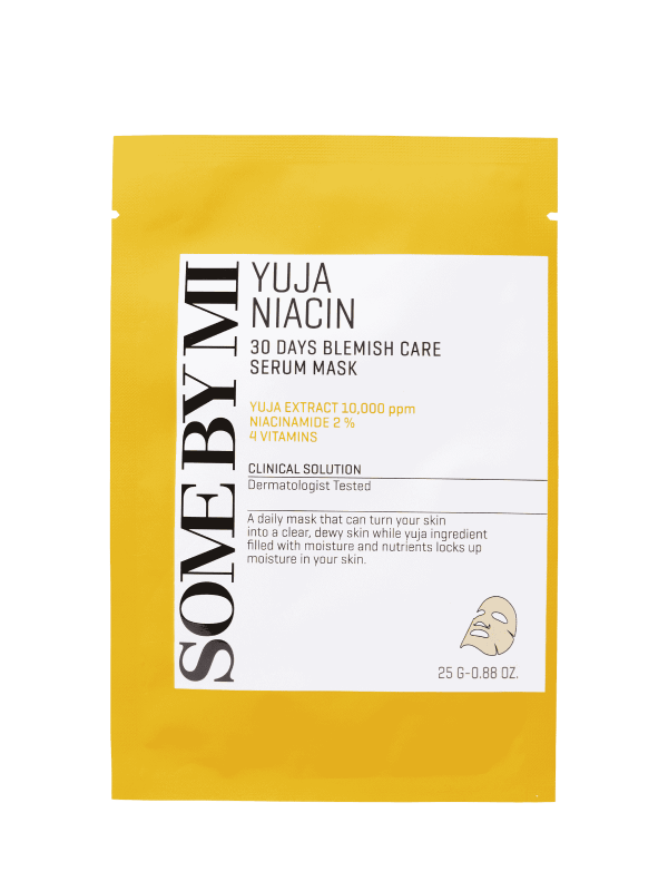 SOMEBYMI Yuja Niacin Blemish Serum Mask